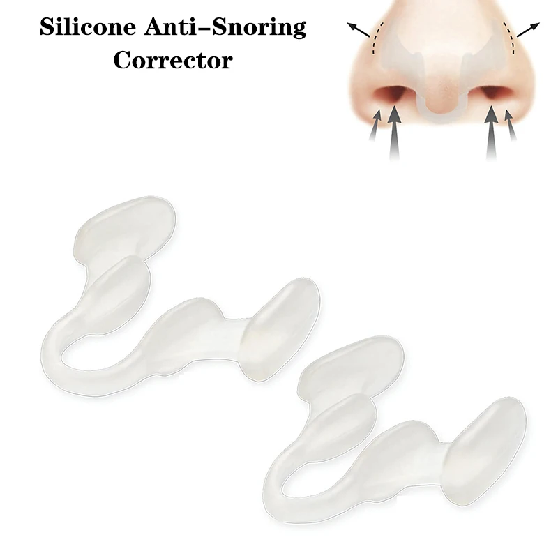 Silicone-Nose-Clip-para-Rinite-Anti-ronco-Dilator-Stop-Snore-Aid-Easy ...