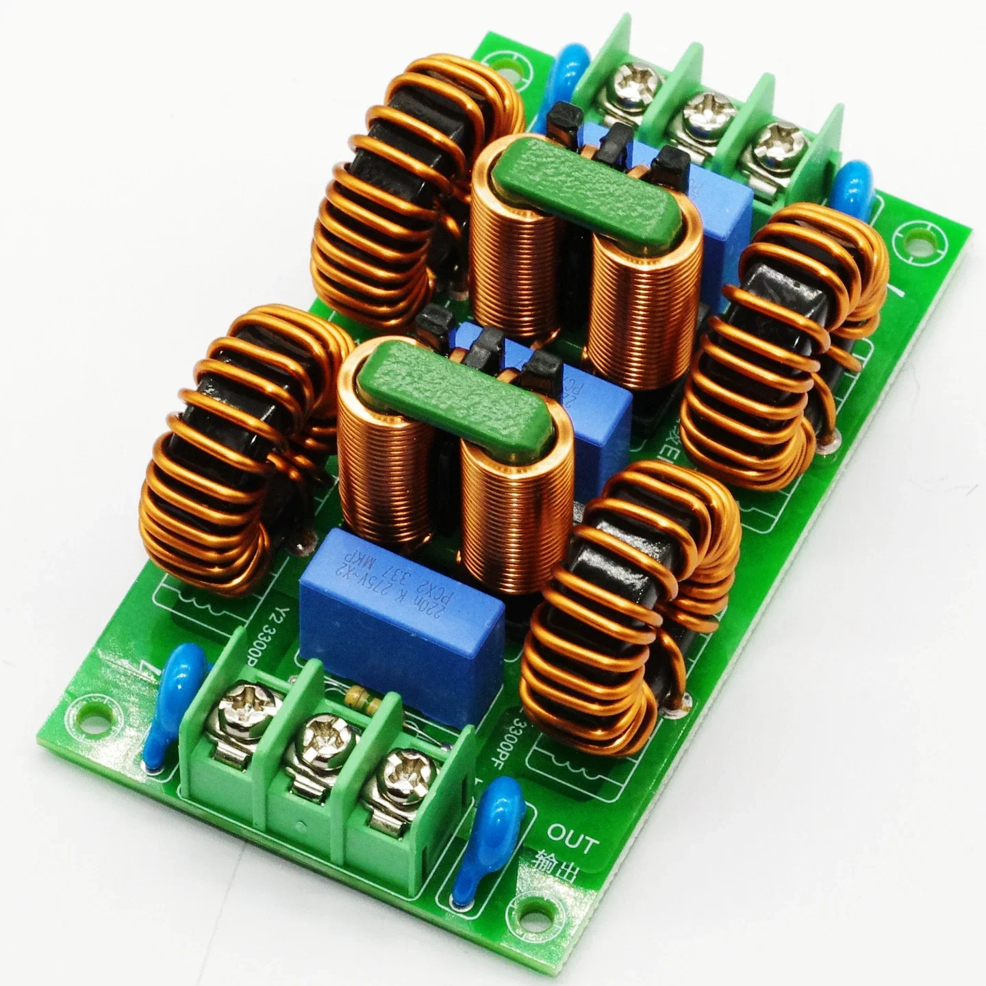 AC EMC Power Supply Filter Module EMI Electromagnetic Interference Four ...