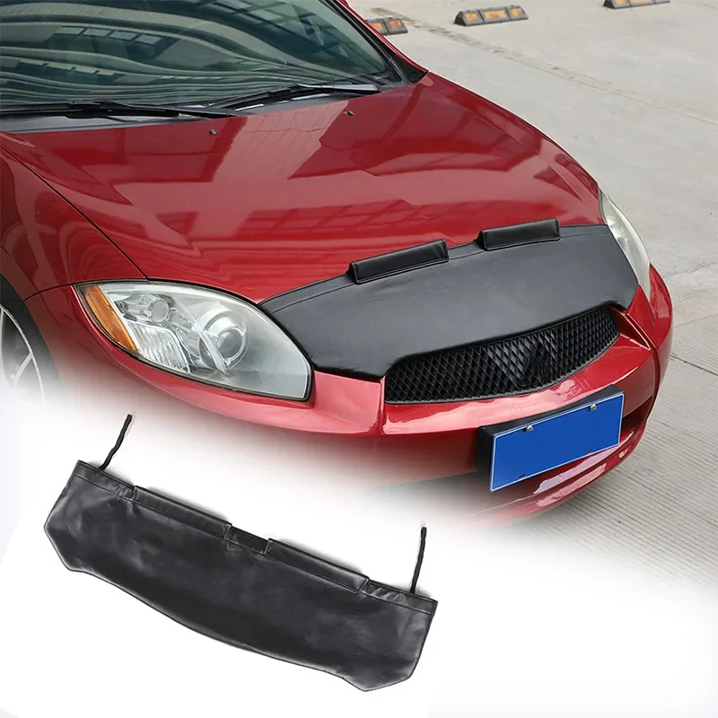 For-Mitsubishi-Ecolis-2006-2011-Car-Hood-Sand-and-Stone-Deflector ...