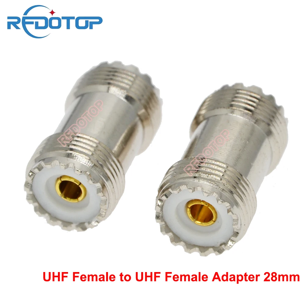 1PCS-UHF-Female-to-SL16-UHF-SO239-PL259-Female-Jack-Connector-28mm-for ...