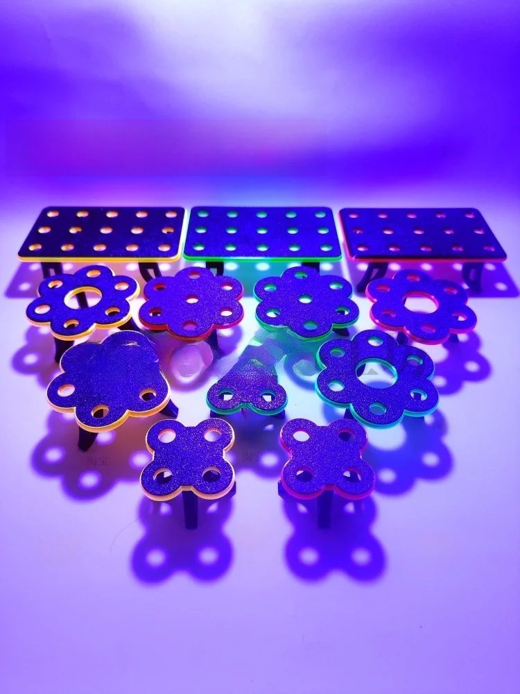 Fluorescent Coral Disk Fi Tank Decorative Base Plate Substrate Holder ...