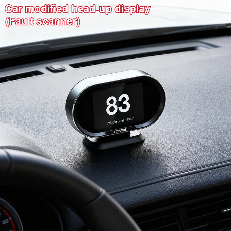 KONNWEI KW206 Car OBD2 Scanner HUD Head Up Display Car On-Board ...