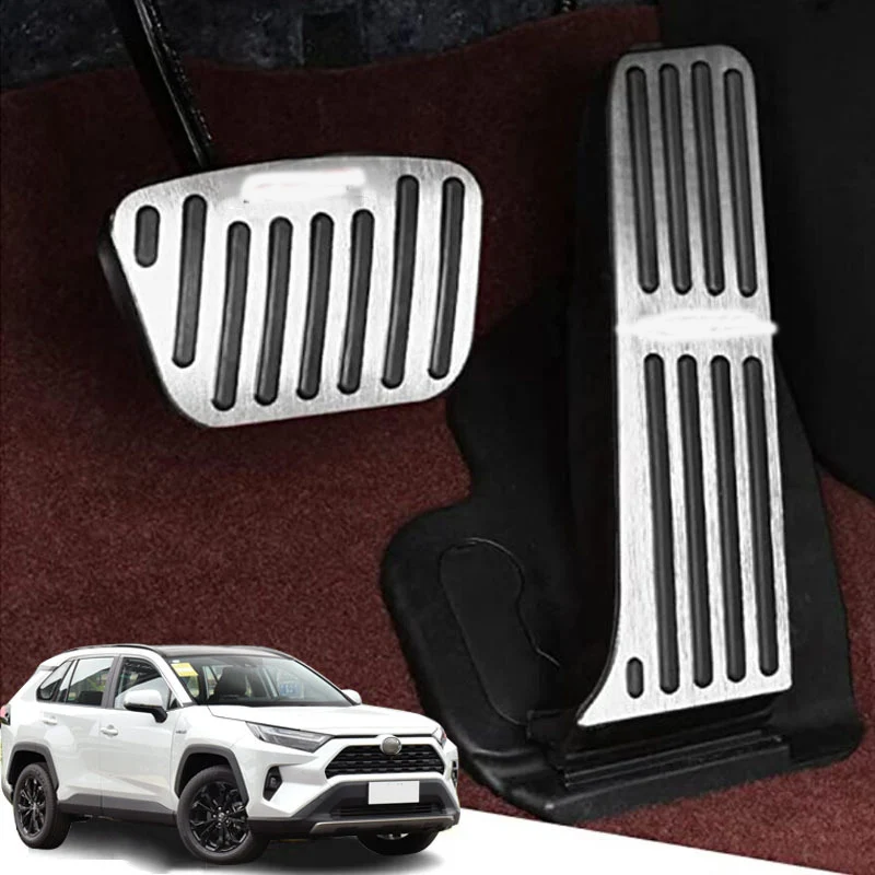 For-Toyota-RAV4-2023-Car-Foot-Pedals-Cover-Gas-Accelerator-Brake ...
