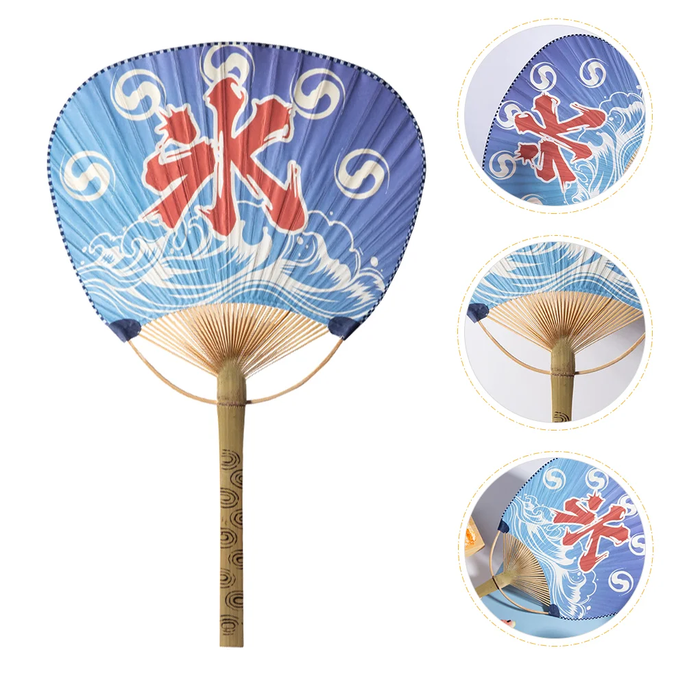 Wedding-Party-Favors-Chinese-Round-Fans-Vintage-Hand-Fan-Paddle-Paper ...