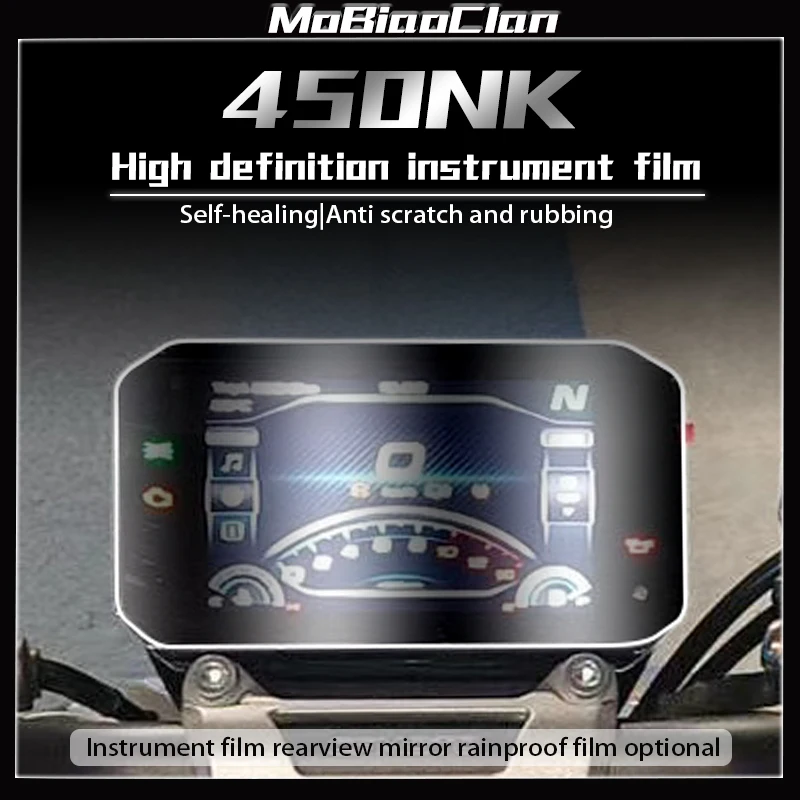 For-CFMOTO-450NK-450-NK-Instrument-Film-TPU-Sticker-Film-Transparent-Lamp-Film-Anti-wear ...