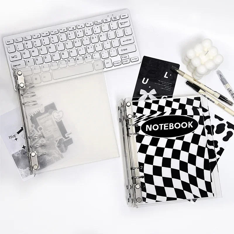 A5 Acrylic Binder, DIY Detachable Photo Album Binder, Transparent Shell ...