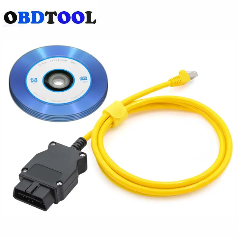 New ENET Cable for BMW F series ICOM OBD2 Coding Diagnostic Cable ...