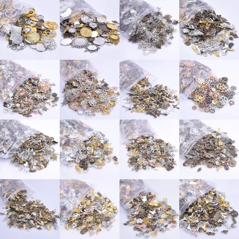 20Pcs-Mixed-Styles-Random-Sea-Animal-Turtle-Star-Pentagram-Cross-Croix ...