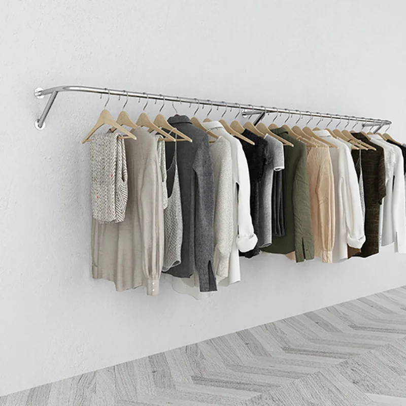 Clothing-store-display-rack-wall-hanger-wall-hanger-women-s-clothing ...