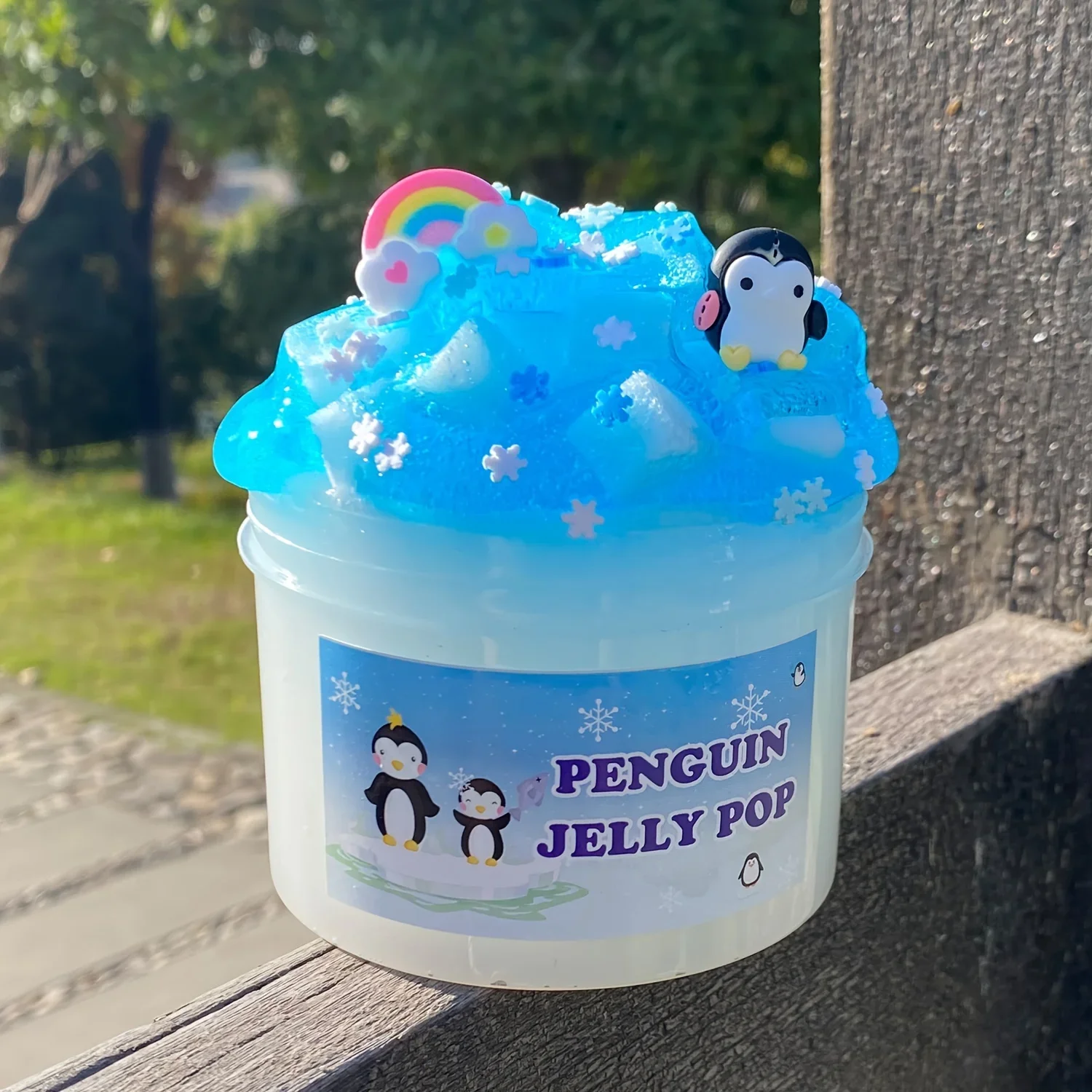 Penguin-Slime-Crystal-Mud-Set-Brinquedo-Descompress-o-Decora-o-DIY ...