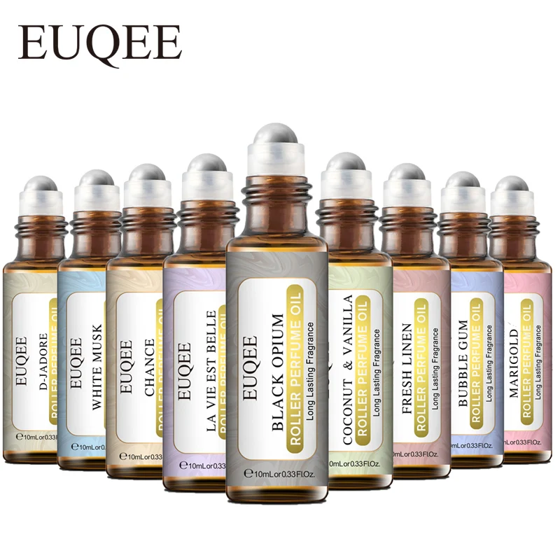 EUQEE-10ml-Roller-Smear-Fragrance-Oil-For-Women-Fresh-Line-Coconut ...