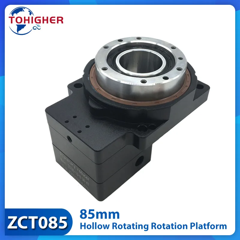 85mm Hollow Rotating Platform Electric Turntable Disc Gearbox Reducer ...