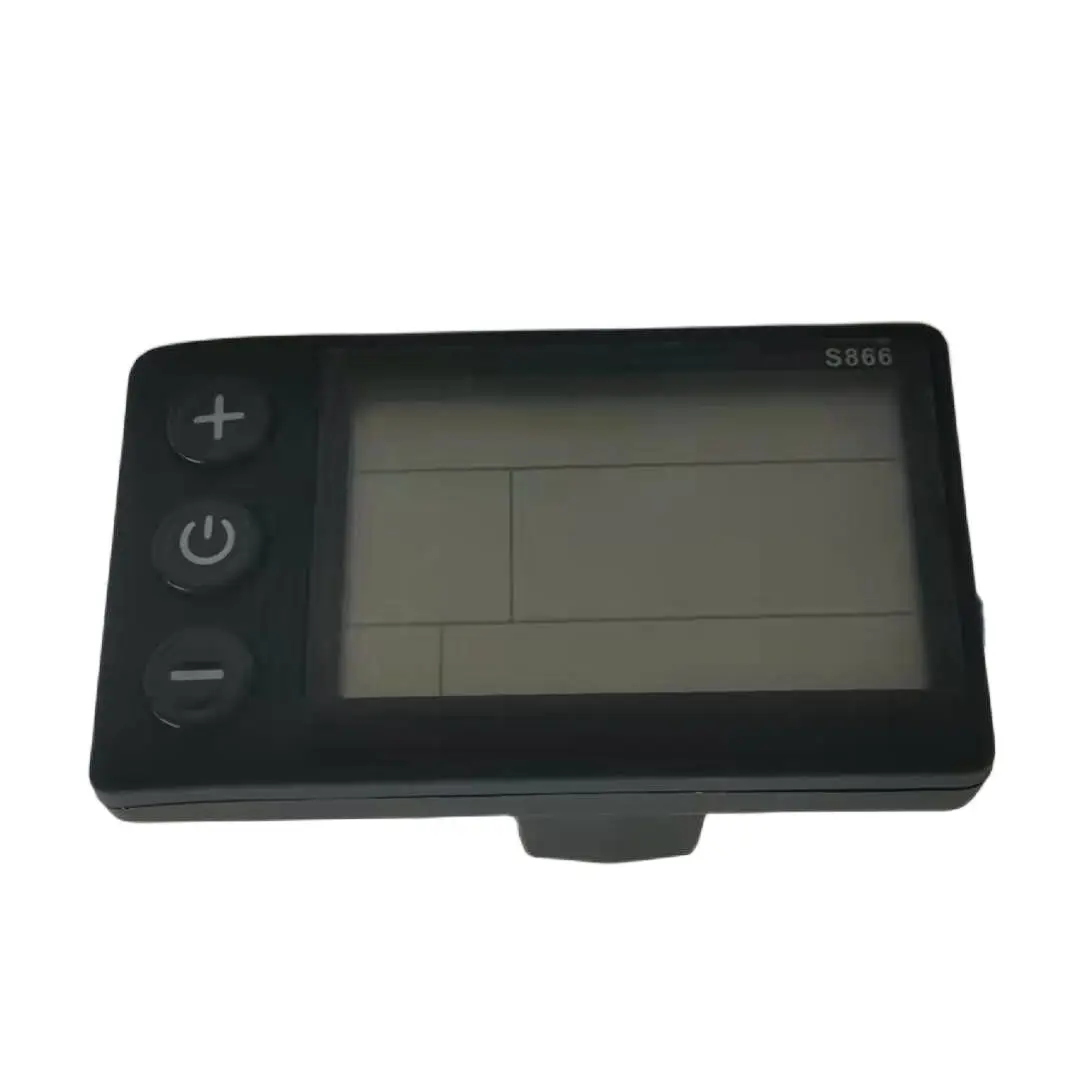 LCD-S866 24V 36V 48V DisLplay of Electric Bike Digital Computer Pannel ...