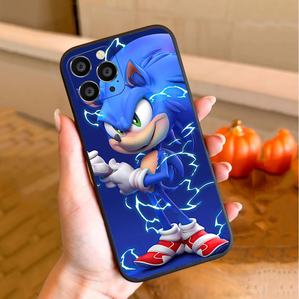 Estuche flexible PK-13 con dibujos animados de S-Sonic para iPhone 6 ...