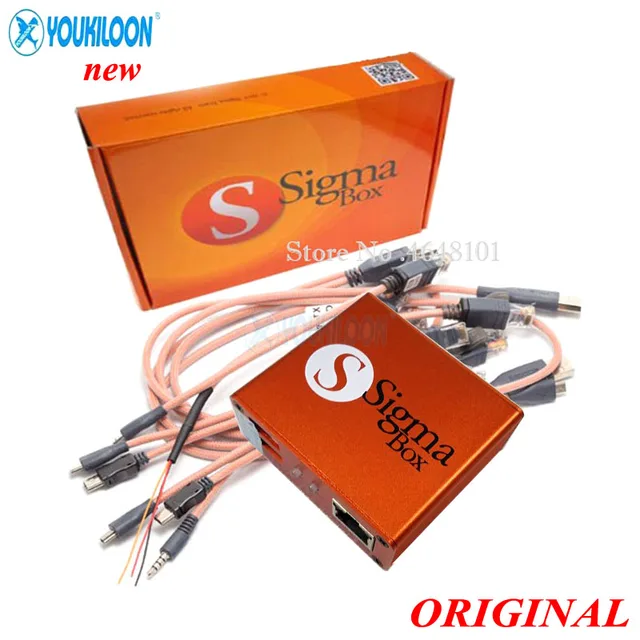 Sigmakey Box 2022 Newest Sigma Box Original Sigma Box With 9 Cable