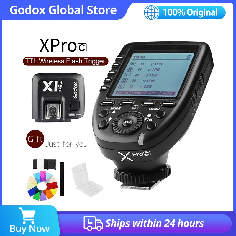 Godox Xpro C E TTL II 2.4G X System Wireless Control Remote Trigger ...