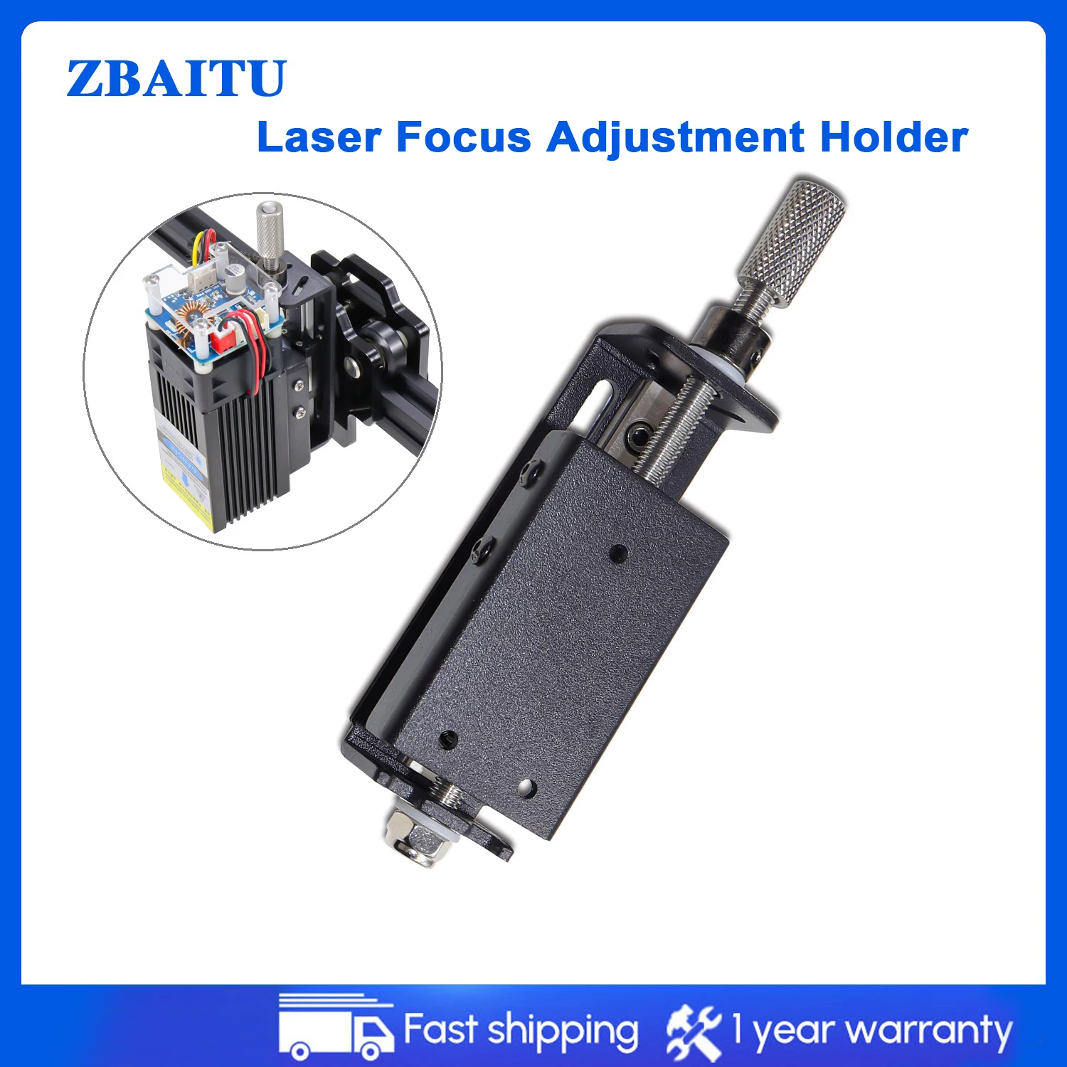 Focus-Adjustment-Laser-Module-Sliding-Plate-Aluminum-Adjustable-Holder ...
