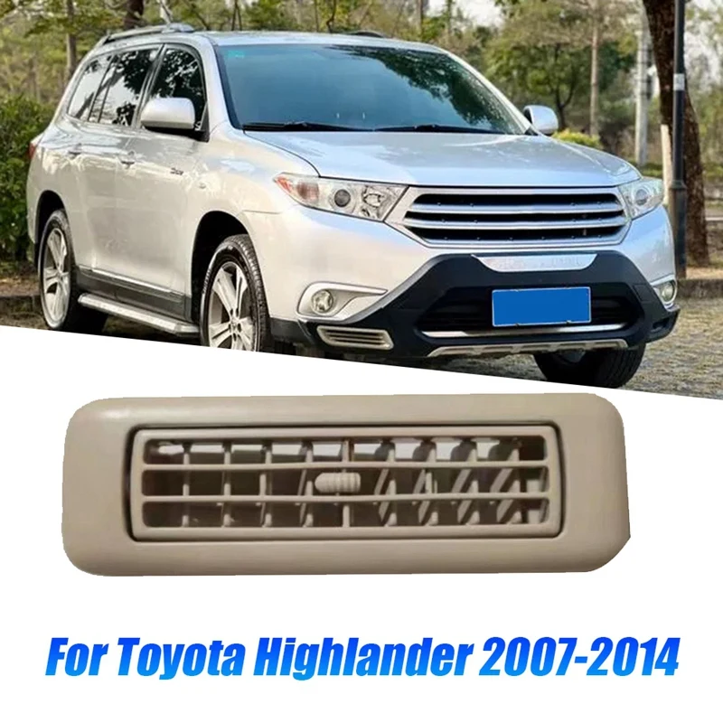 2007 Toyota Highlander Silver Grill