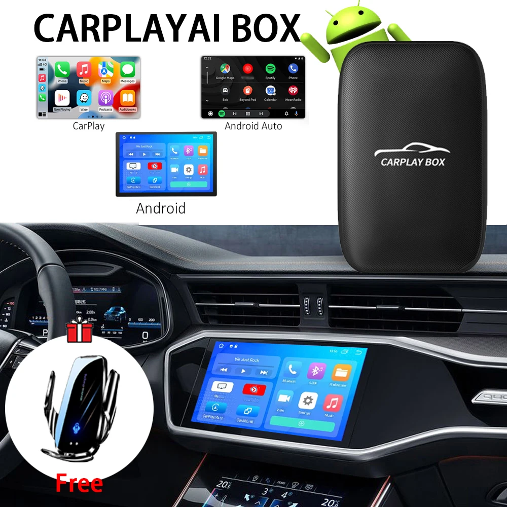 Universal-com-fio-para-sem-fio-Android-Auto-CarPlay-Adapter-TV-Box-Car ...
