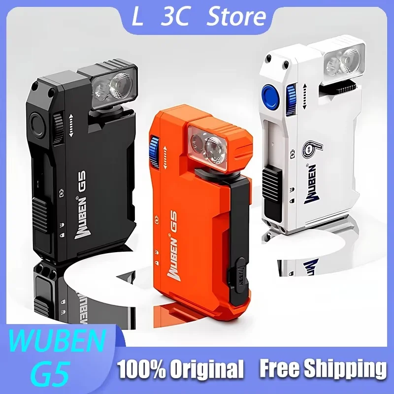 WUBEN G5 EDC Light 400Max Output Lumens 65Max Runtime Hours 180 ...