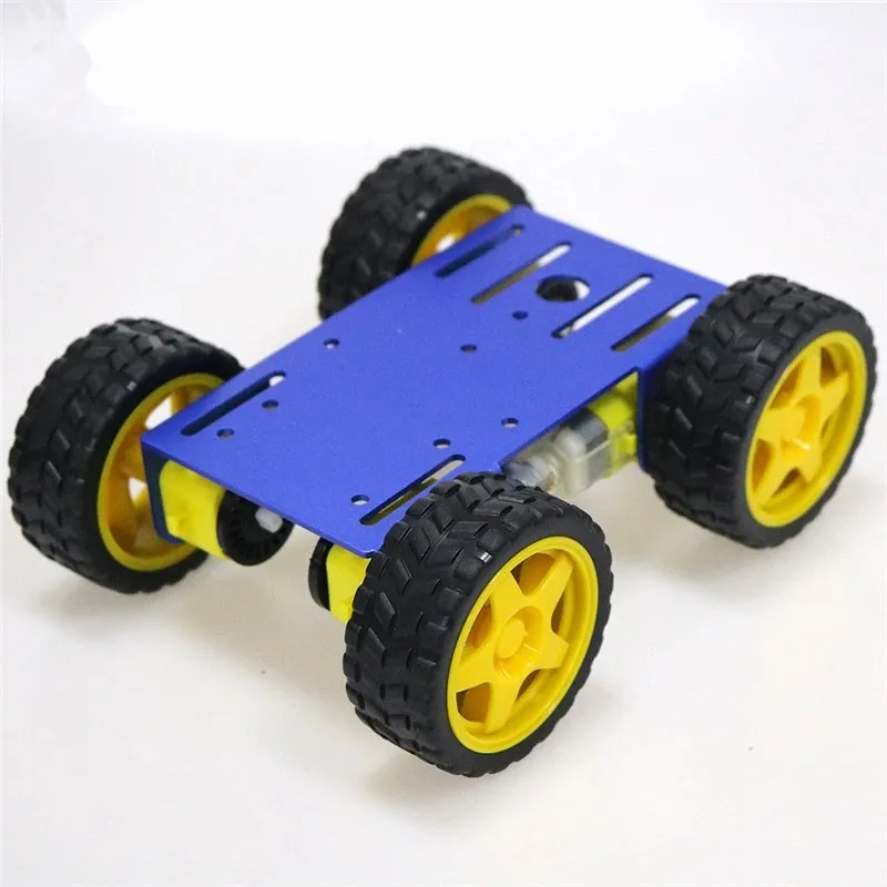Kit-de-chasis-de-tanque-de-coche-Robot-inteligente-C101-Mini-4WD-Motor ...