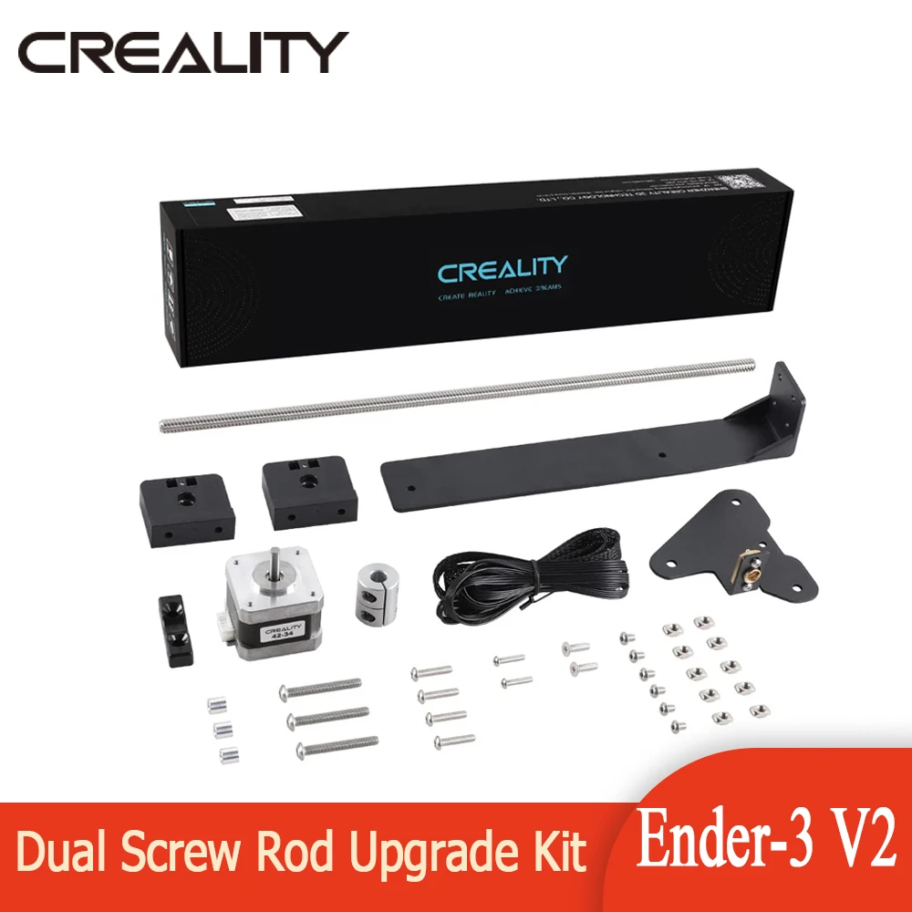 Creality Ender 3 V2 Dual Screw Rod Upgrade Kit With Stepper Motor 3d ...