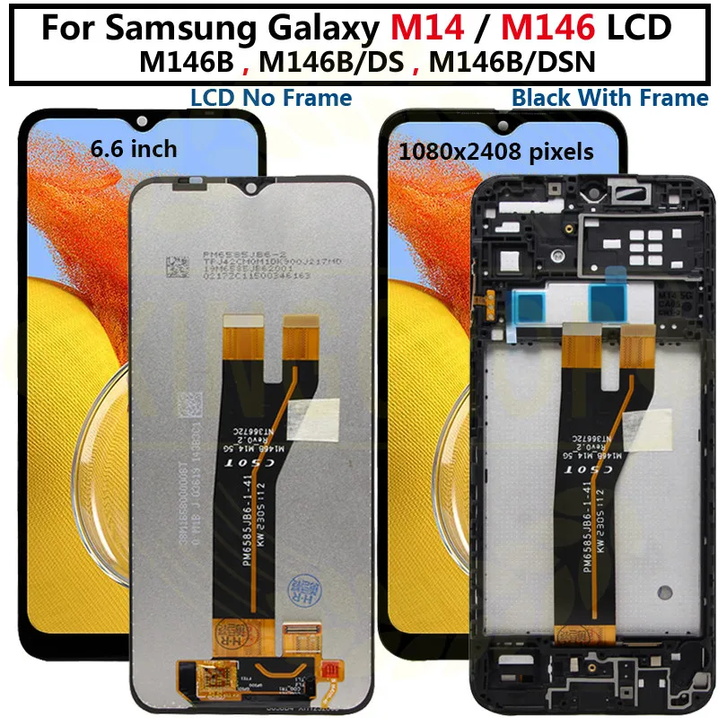 Pantalla-LCD-con-marco-para-m-vil-montaje-de-digitalizador-t-ctil-para ...