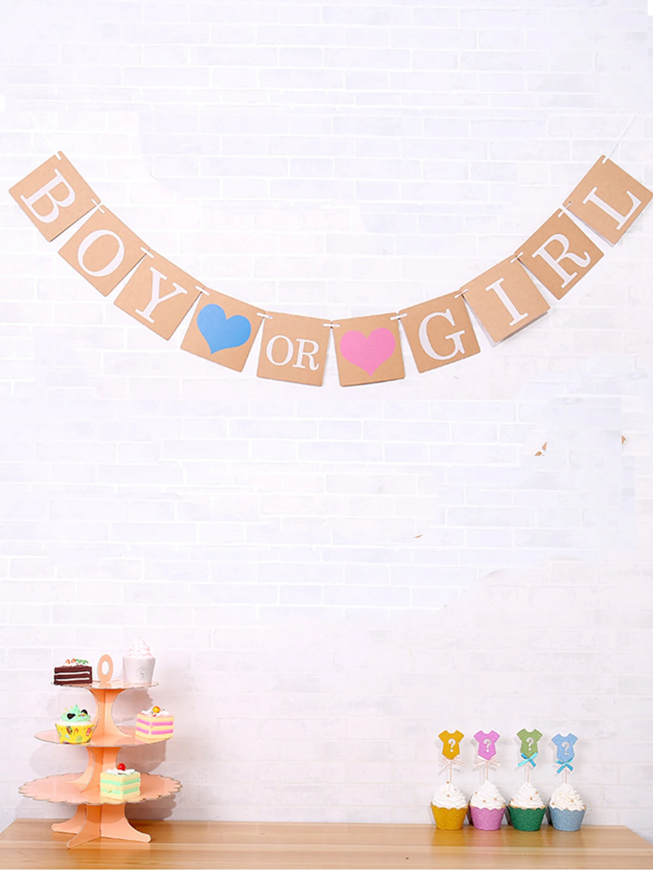 Paper-Boy-or-Girl-Banners-Gender-Reveal-Party-Banner-Gender-Reveal ...