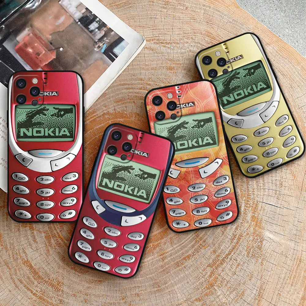 Product-Retro-For-Nokia-Phone-Case-For-Apple-iPhone-15-14-Plus-13-12-11 ...