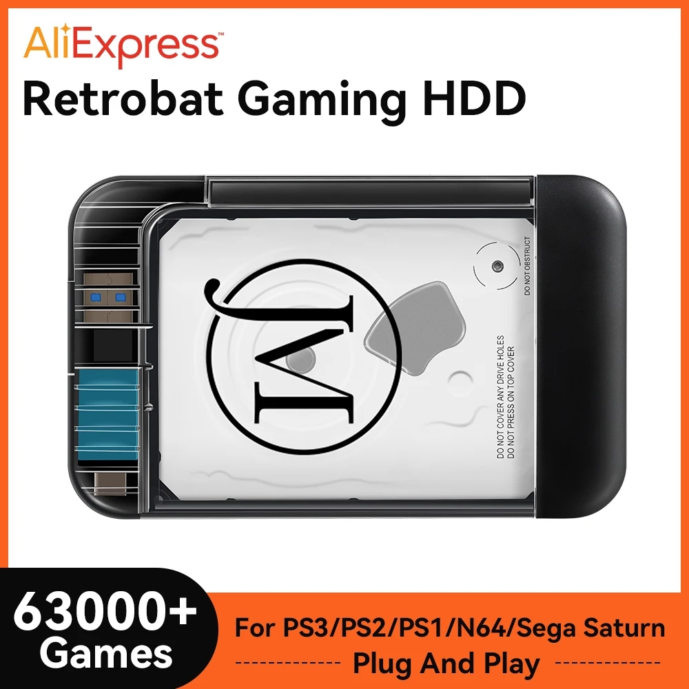 Retrobat-disco-duro-Retro-para-juegos-500GB-para-PS3-PS2-PS1-N64-Sega ...