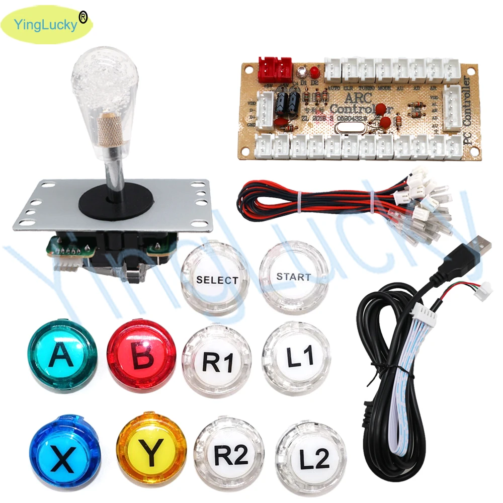 1-set-Arcade-DIY-Kit-Zero-Delay-USB-Board-SANWA-transparent-Joystick-Encoder-To-PC-ps2.jpg
