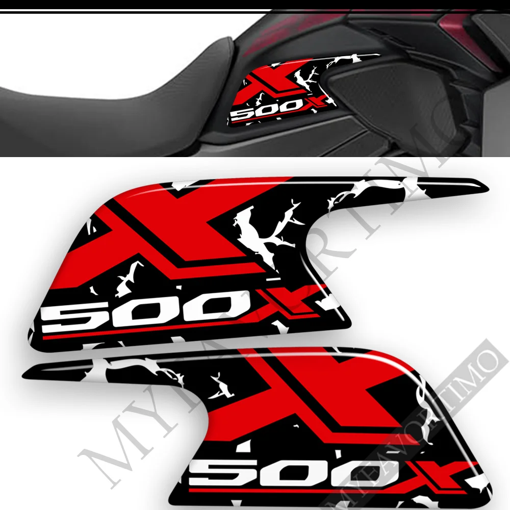 Trunk Luggage Fairing Fender | Tank Pad Stickers Decal | Honda Cb500x ...