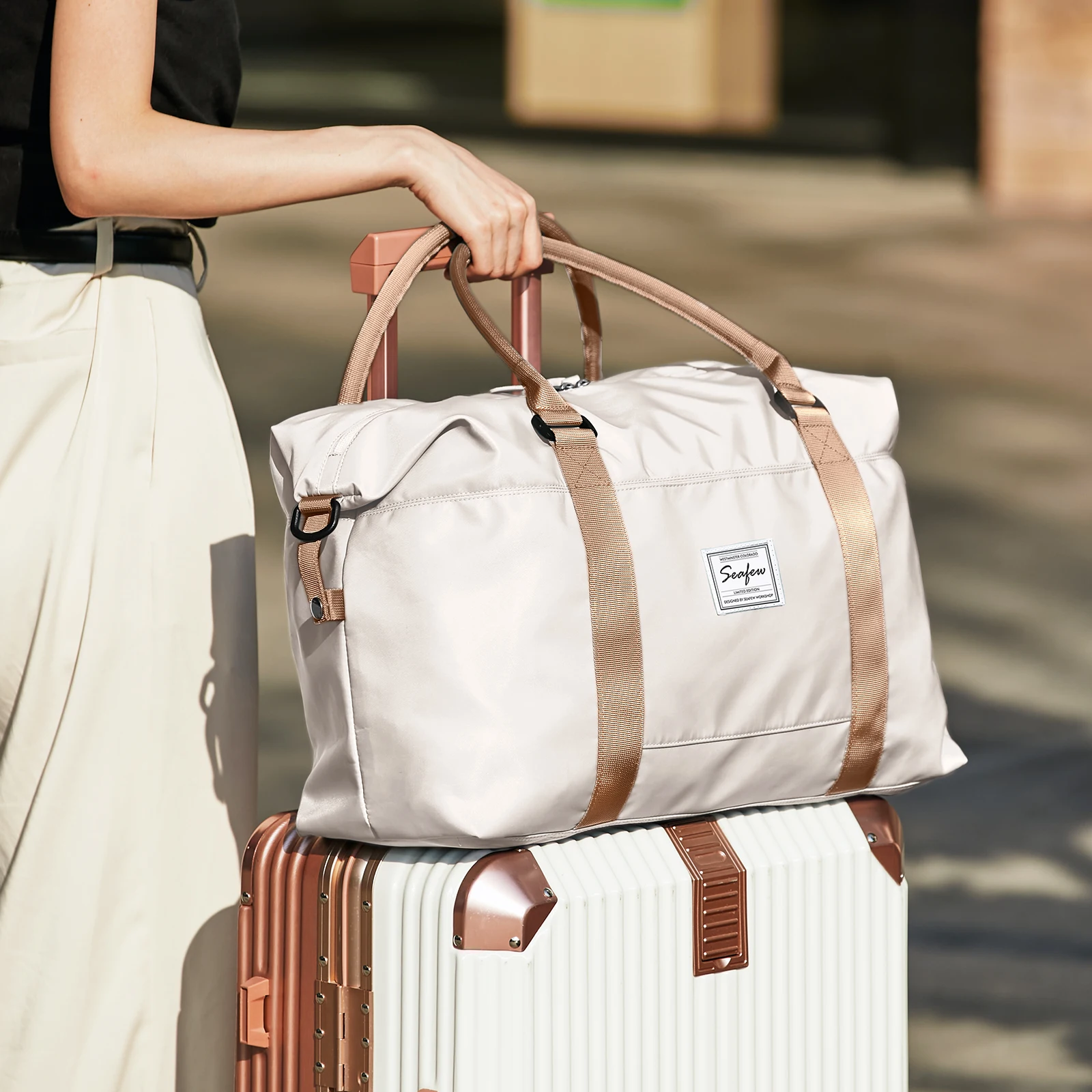 Travel Bag Male Female Large-Capacity Hand Luggage Travel Cabin ...