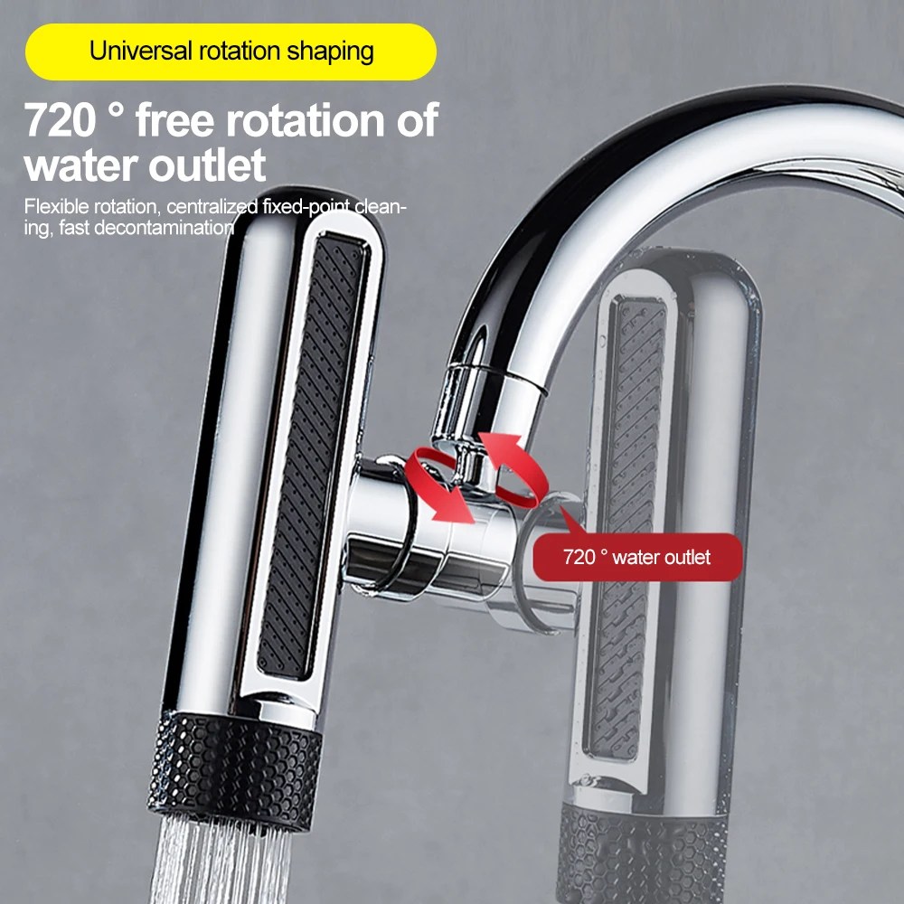 6-Mode-Kitchen-Faucet-Waterfall-Stream-Sprayer-Head-Diffuser-Water ...