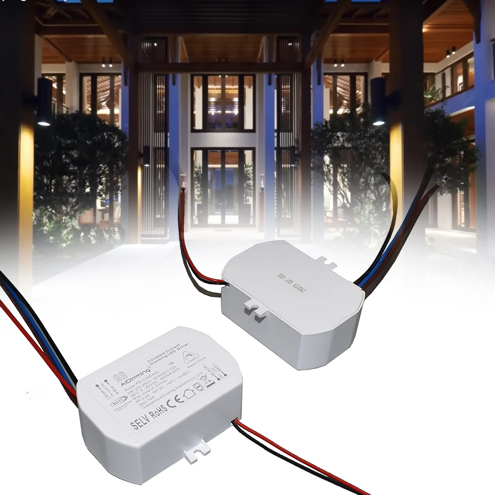 Small DT6 DALI Dimmable Led Driver Interior Transformer with Wires for ...