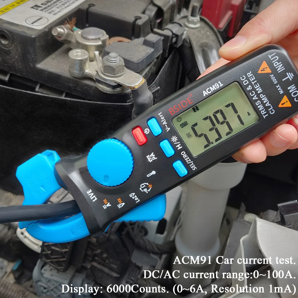 BSIDE-Profissional-Mult-metro-Digital-True-RMS-Clamp-Meter-1mA-Alicate ...