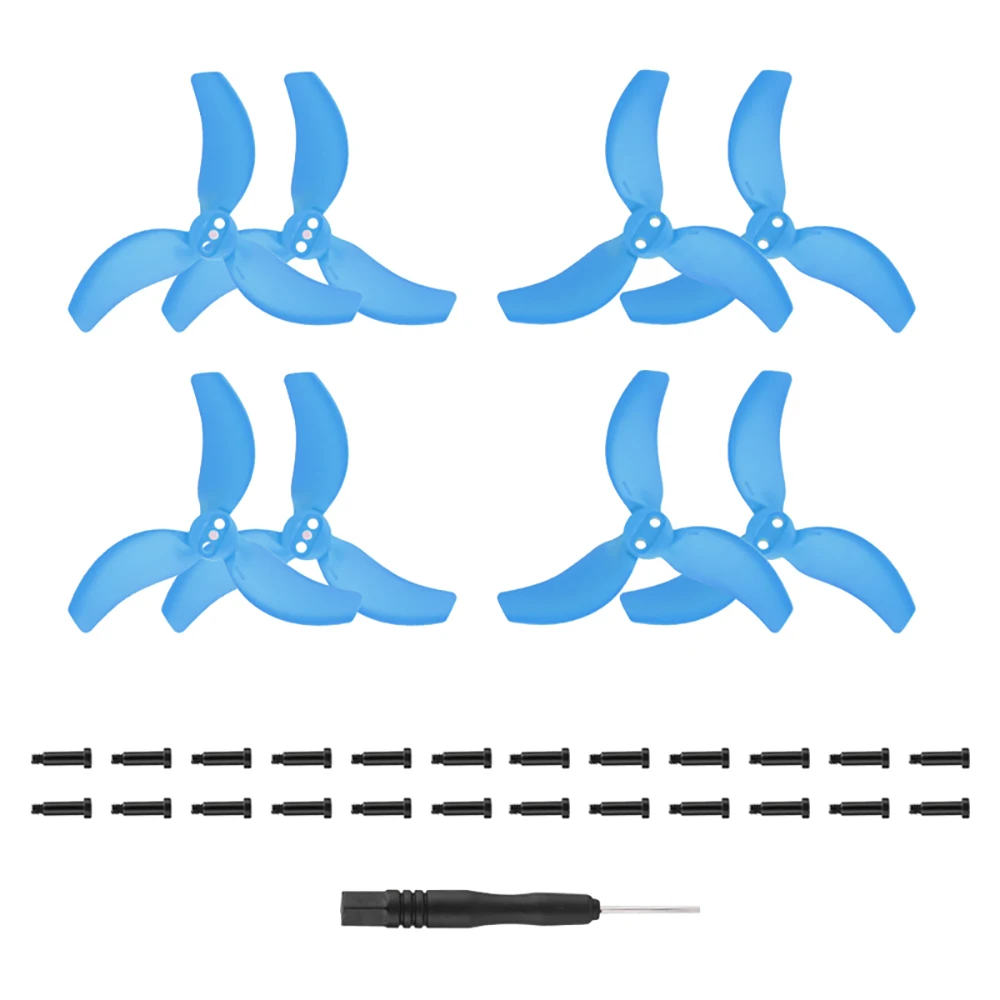 4 Pairs 3032S 3032 3 Inch 3-Blade Lightweight Propeller with Screws ...