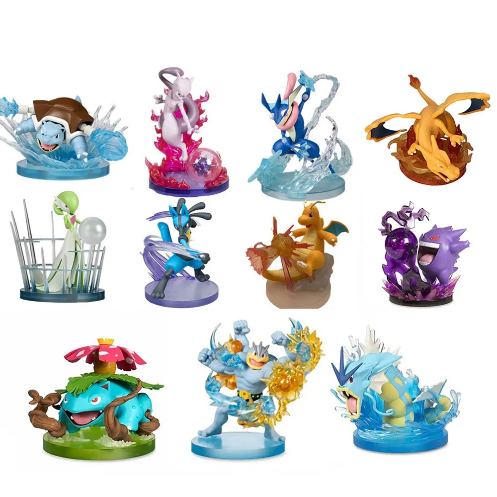 Figuras de acción de Pokémon, figuritas coleccionables de Pvc de ...