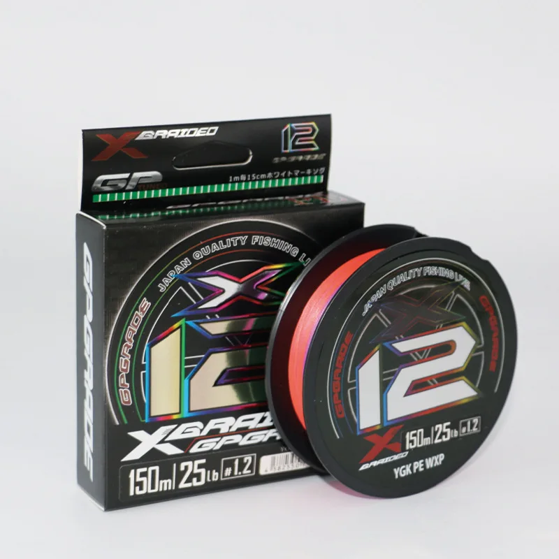 Original-Japan-YGKX-BRAID-Upgrade-X8-X12-PENTAGRAM-Fishing-Line-Multifilament-X8-PE-Line-150m ...
