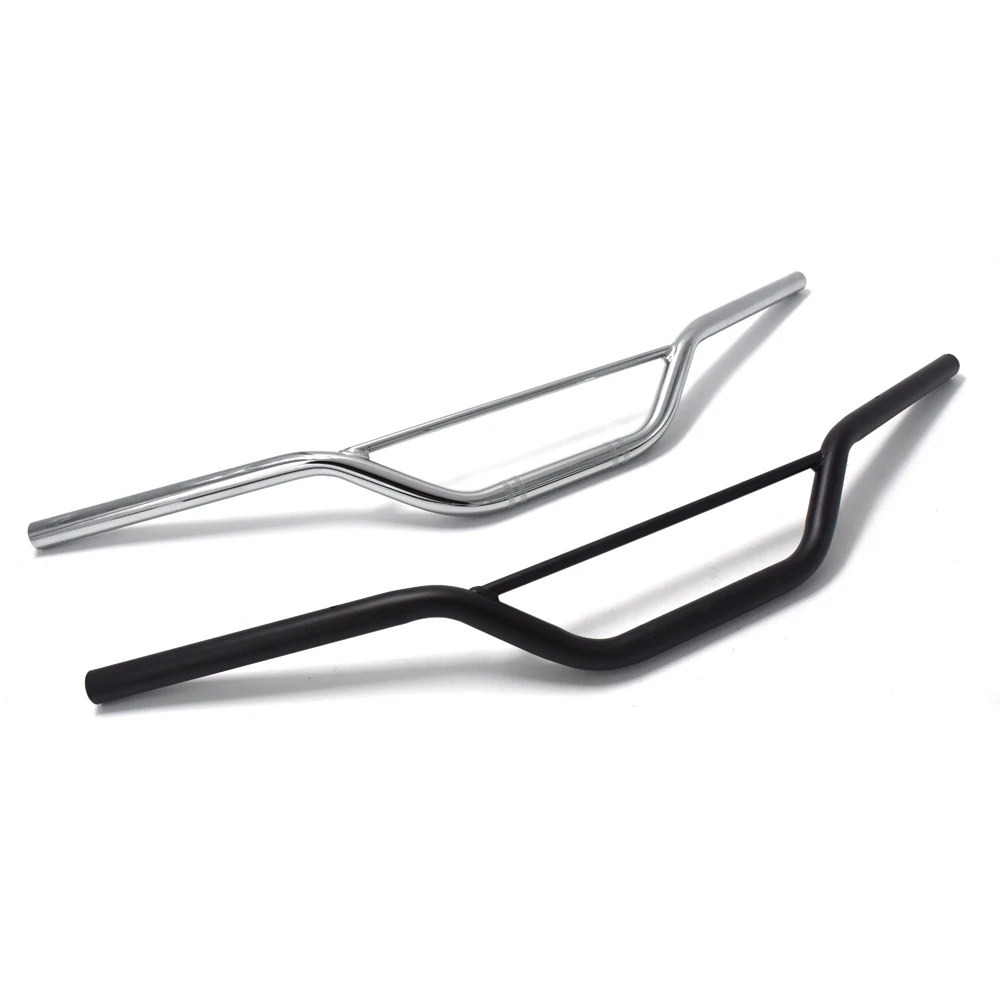 22mm Motorcycle Handlebars Crossbar Retro Motorbike Steering Wheel for ...