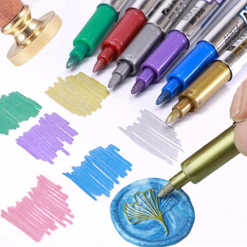 Sealing-Wax-Seal-Marker-Pen-Graffiti-Wax-Seal-Waxing-Coloring-Diy-Art ...
