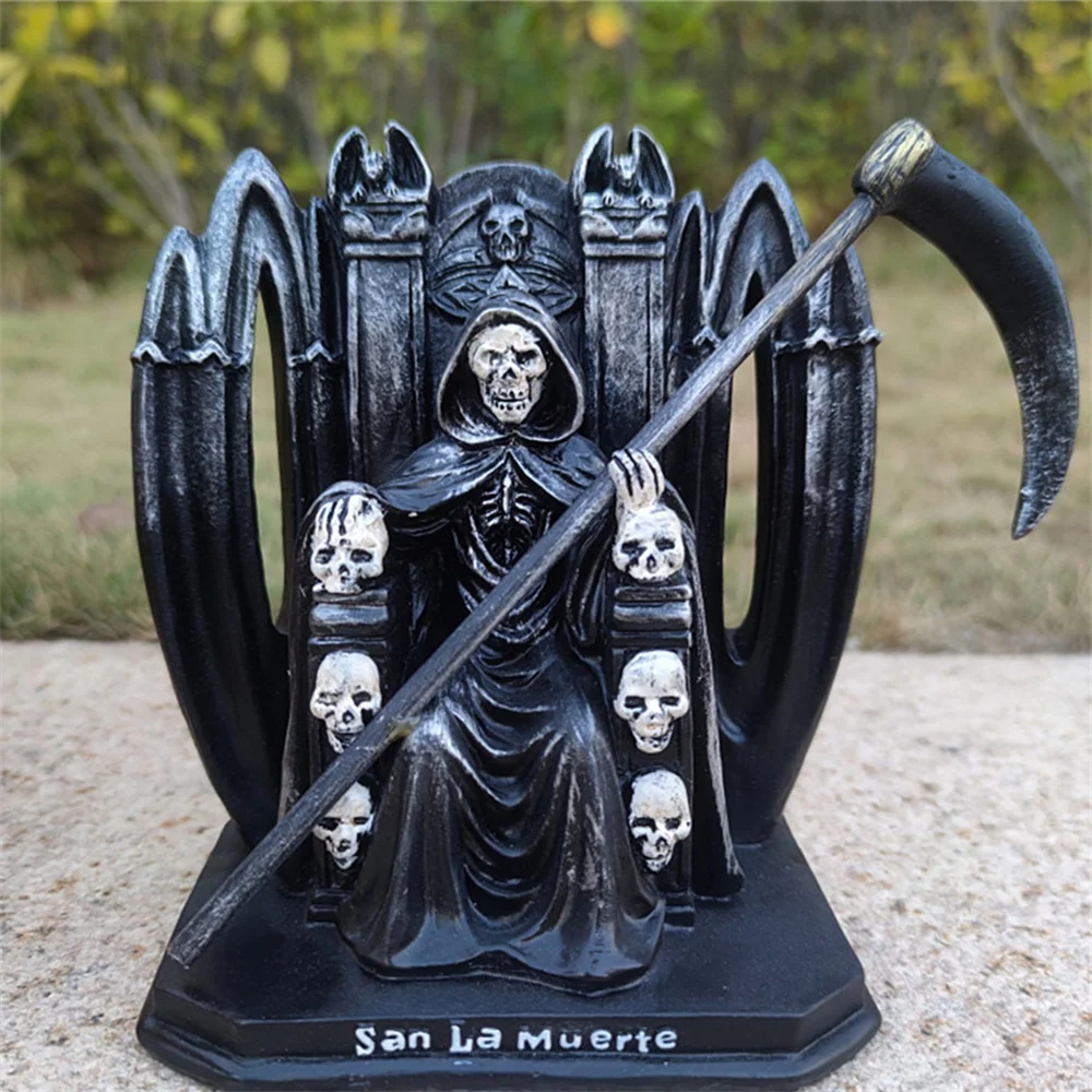 Soul-Seizing-Death-Statue-Fallen-Angel-Undead-Skull-Sickle-Reaper ...