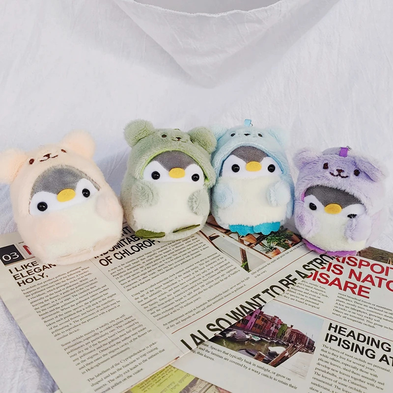 Cartoon-Plush-Keychain-Cute-Penguin-Doll-Bag-Pendants-Keychains-Toys ...
