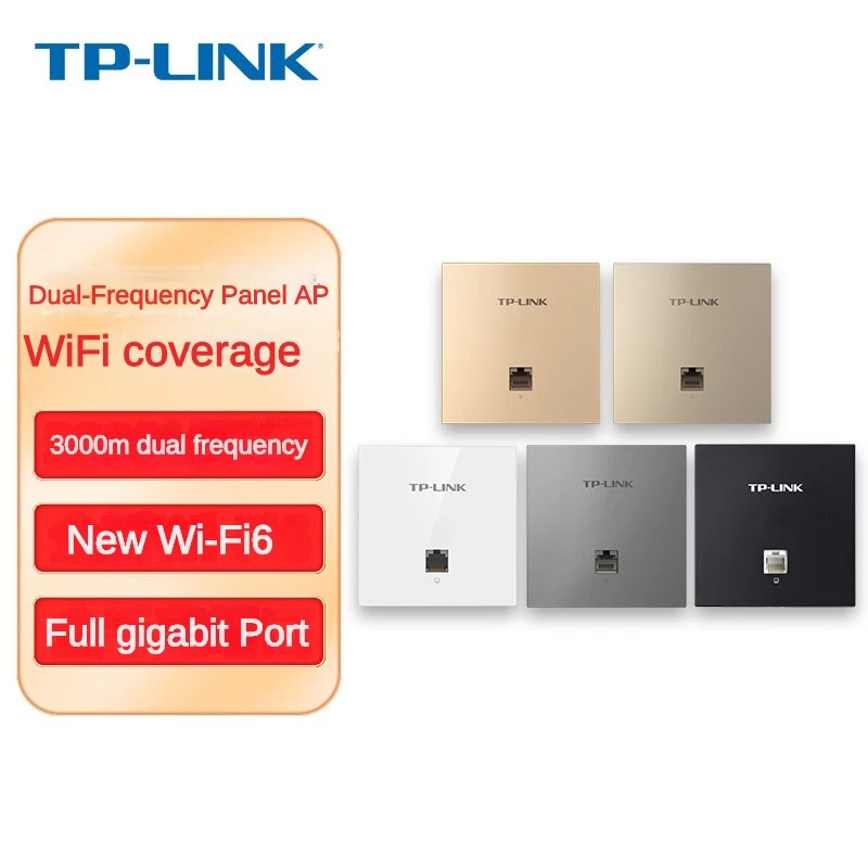 TP Link AX3000 Dual Band 3000Mbps in Wall AP WiFi6 project Indoor AP ...
