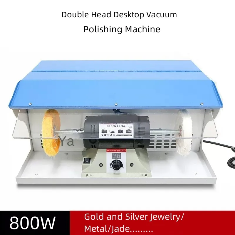 110V-220V-Polishing-Machine-With-Dust-Collector-800W-Polishing-Grinding ...