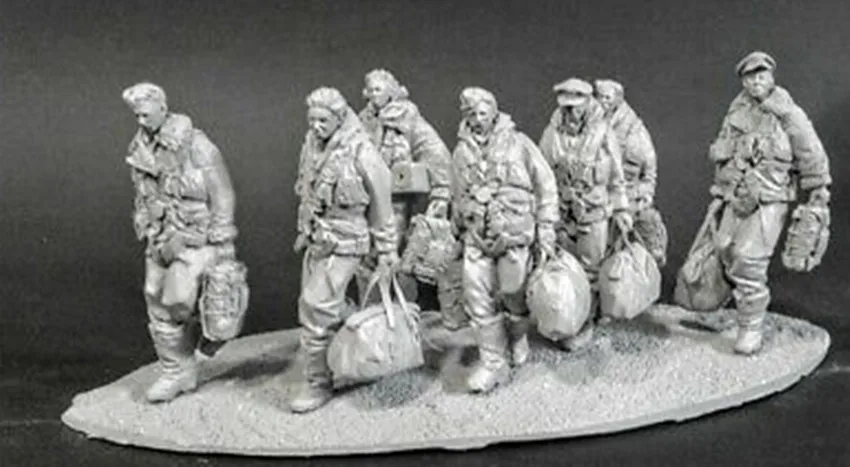 1-32-Scale-Die-Cast-Resin-Figure-Model-Assembly-Kit-Resin-US-Soldier-7 ...