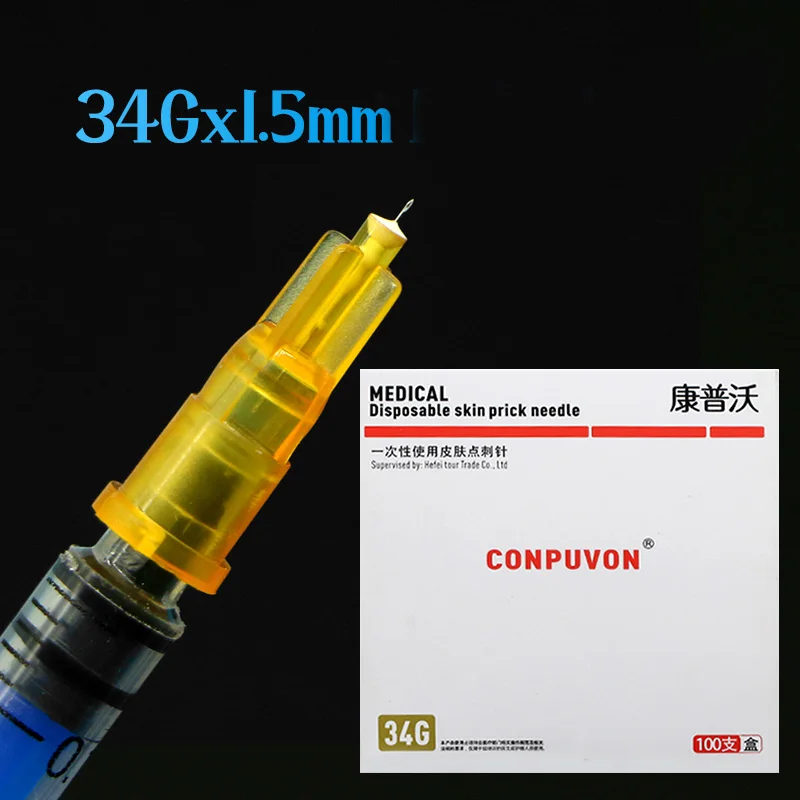 skin prick needle Adjustable needle Nano neePiercing Transparent ...