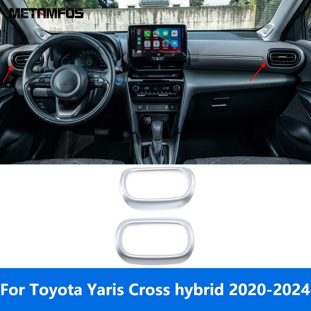 For-Toyota-Yaris-Cross-hybrid-2020-2022-2023-2024-Matte-Dashboard-Side ...