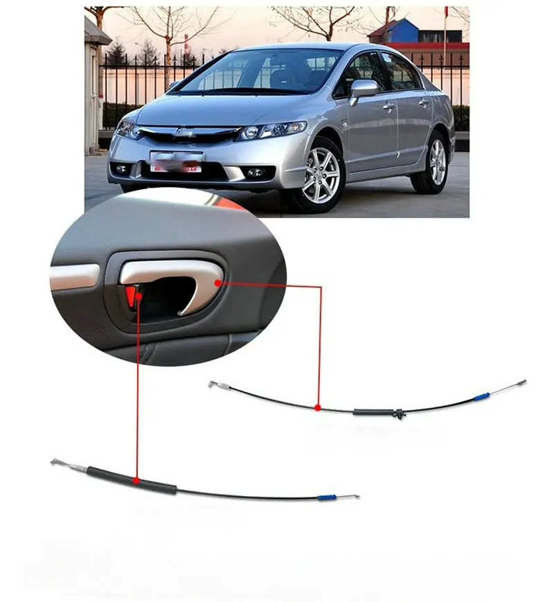 Applicable-to-Civic-2006-2011-Front-and-rear-door-lock-machine-cables ...