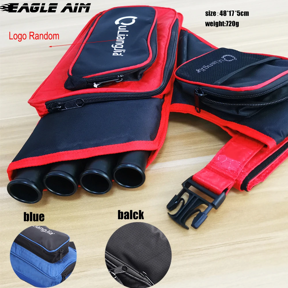 New-Waterproof-4-Tubes-Archery-Arrow-Bag-With-Adjustable-Belt-Arrow ...
